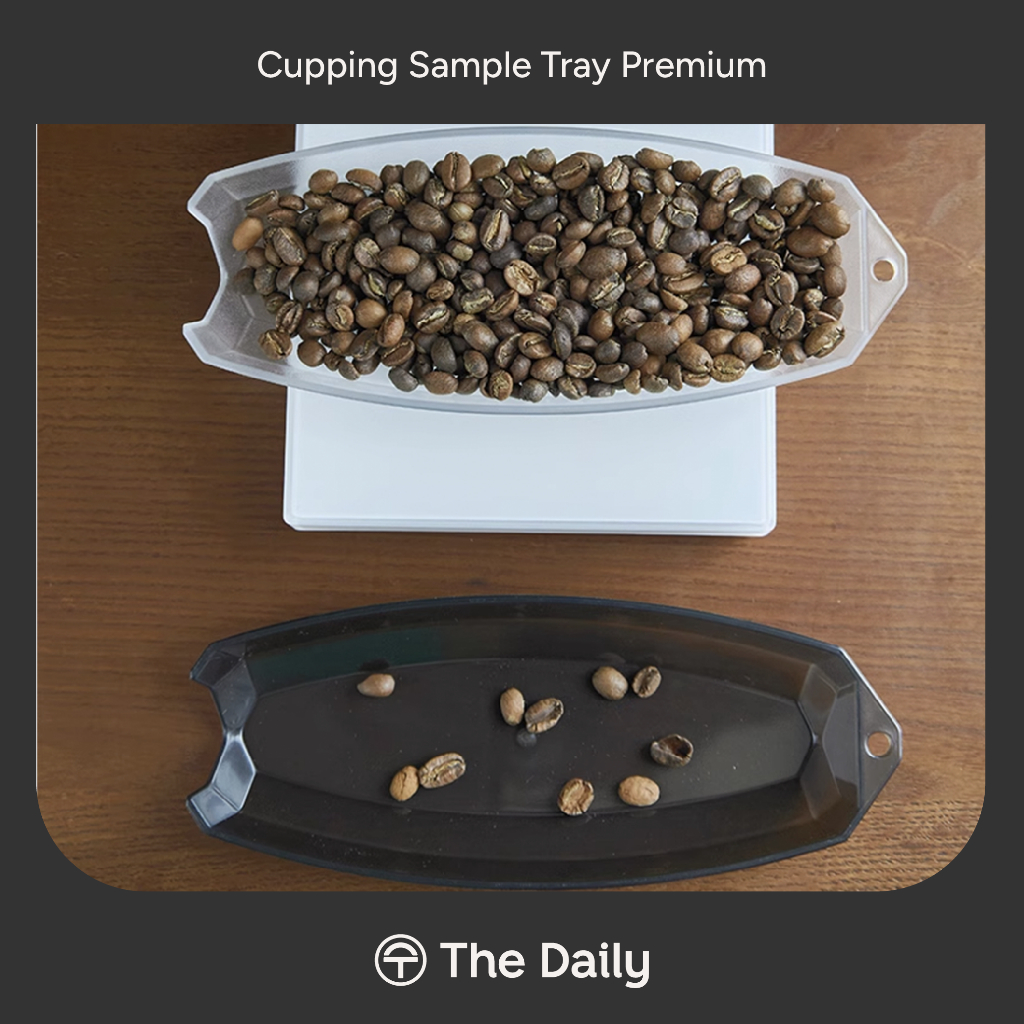 Jual Coffee Beans Cupping Sample Tray Premium - Wadah Alas Sampel Biji ...