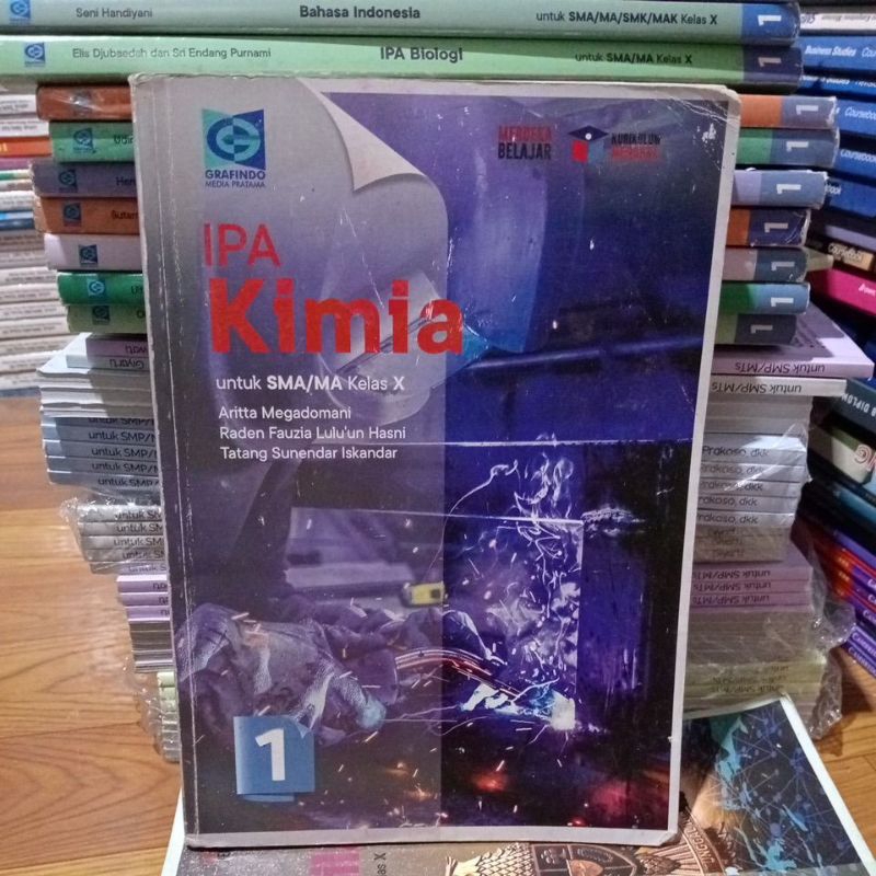 Jual BUKU IPA KIMIA UNTUK SMA/MA KELAS X, 10, 1 KURIKULUM MERDEKA | Shopee Indonesia