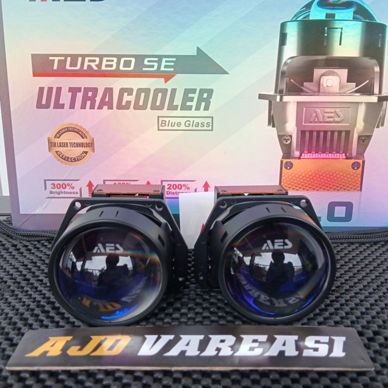 Jual BI-LASER BILED PROJECTOR AES TURBO SE ULTRA COOLER 2 INCH BILASER ...