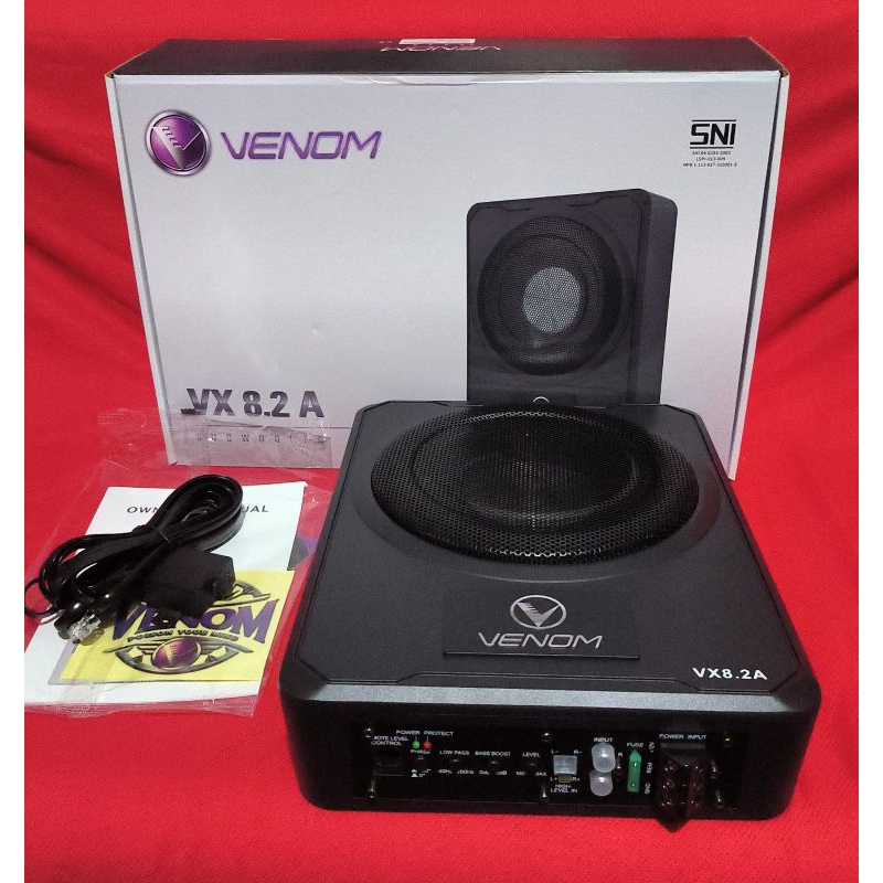 Jual VENOM VX 8.2 A Subwoofer Kolong Aktif - Subwoofer Kolong Aktif Slim Venom Venom | Shopee ...