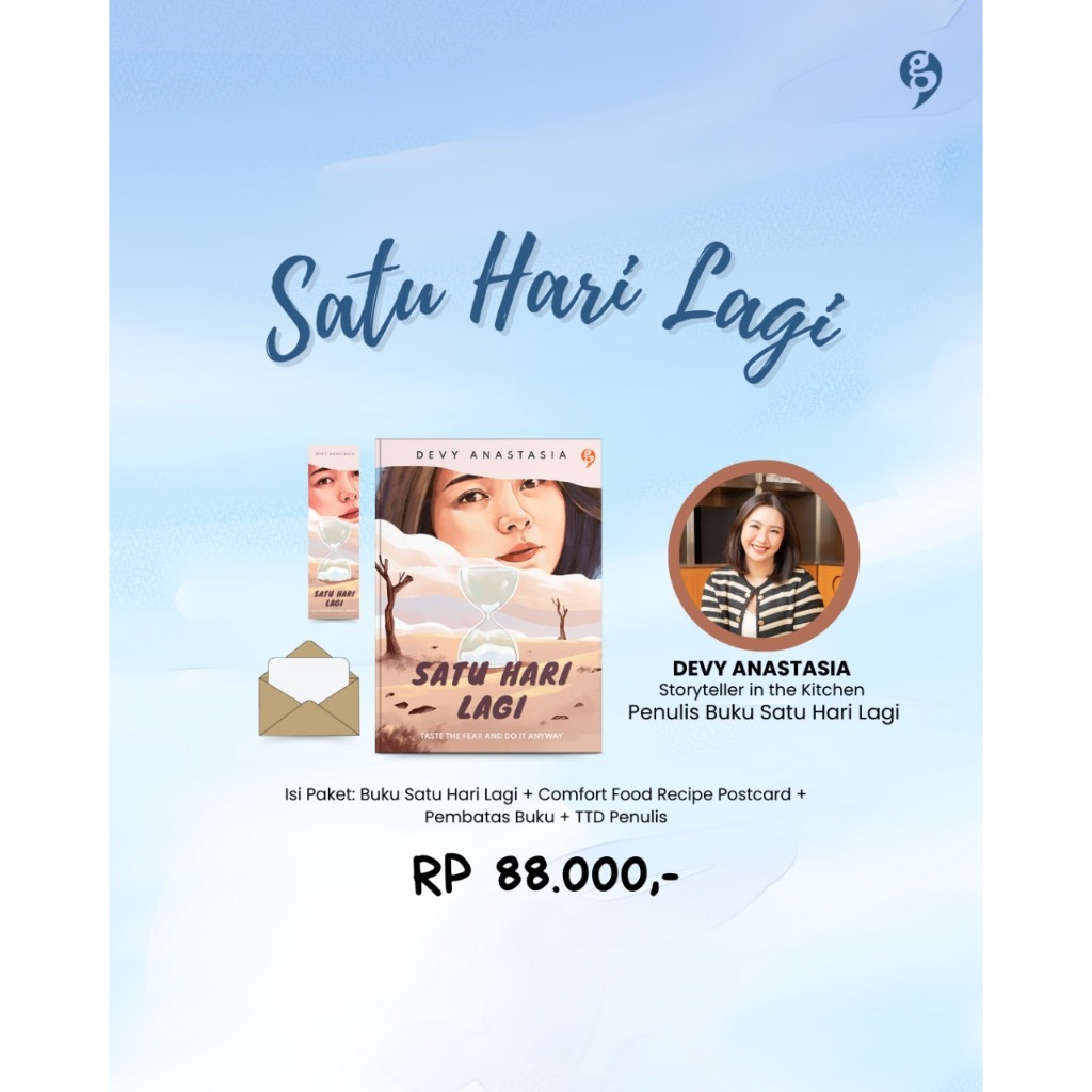 Jual Pre Order Buku - SATU HARI LAGI - Devy Anastasia - GagasMedia | Shopee Indonesia