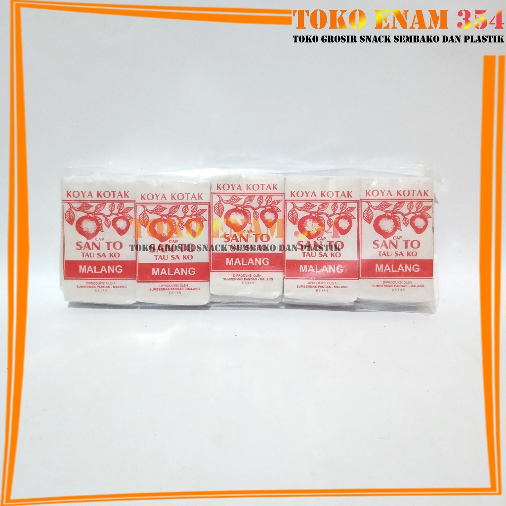 Jual Kue Koya Cap Santo Tau Sa Ko 1 bungkus isi 10 pcs Asli Malang | Shopee Indonesia