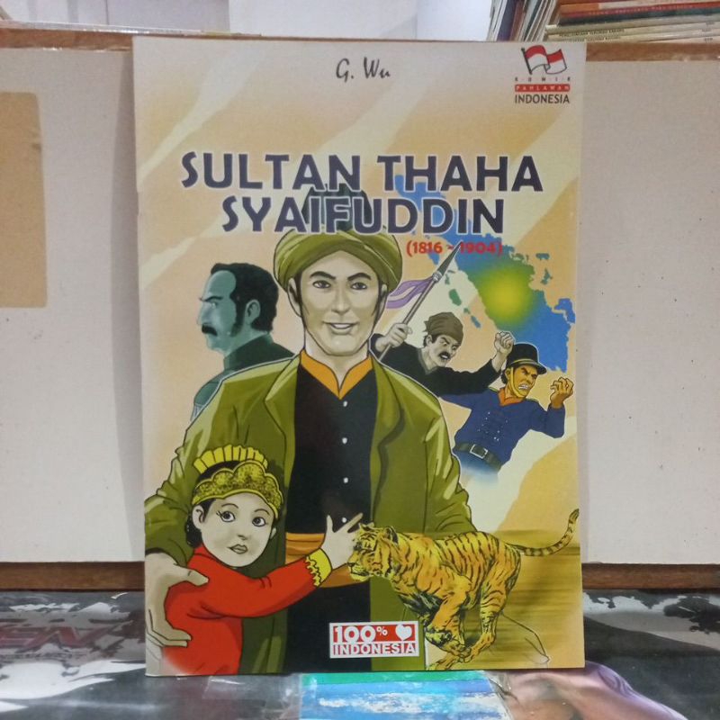 Jual Komik Pahlawan Indonesia - Sultan Thaha Syaifuddin (1816-1904 ...