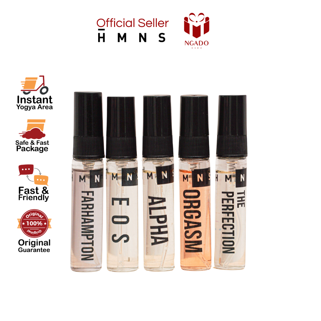 Jual DECANT HMNS 5ml 10ml Parfum Share In Jar ORGSM , EOS , ALPHA ...