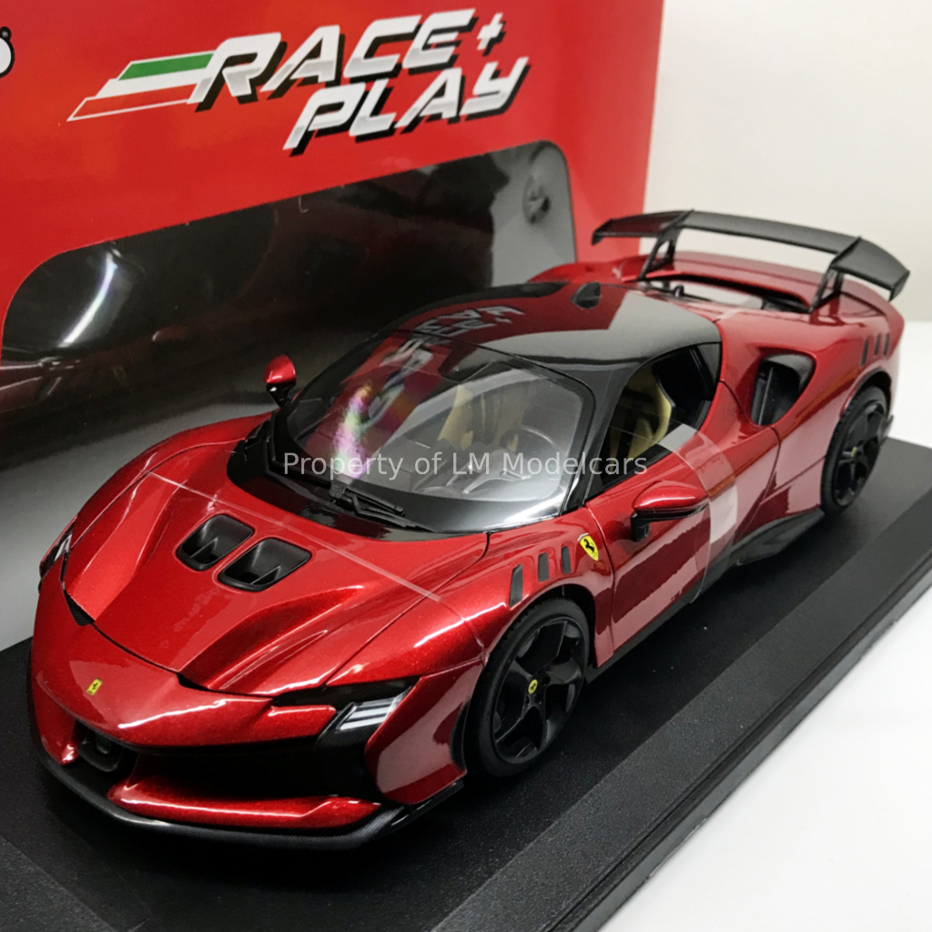 Jual Bburago 1/18 Ferrari SF90 XX Stradale 2024 Rosso Magma (Red ...
