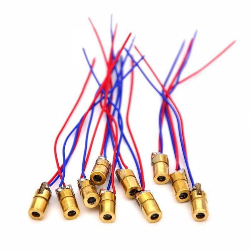 Jual GREEN DIODE 5V DIODA LASER GREEN 6MM SET SOKET | Shopee Indonesia