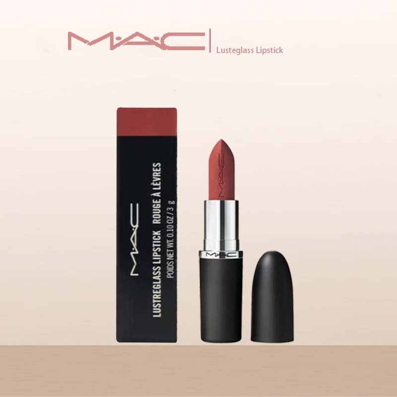Jual MAC Lustre Glass Lipstick 3g / Powder Kiss Lipstick Rouge a Levres ...