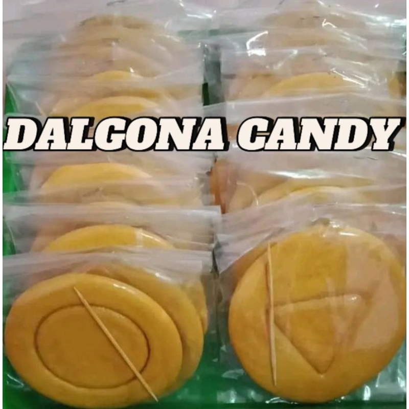Jual DALGONA CANDY / PERMEN SQUID GAME 1 PAK ISI 10 PCS | Shopee Indonesia