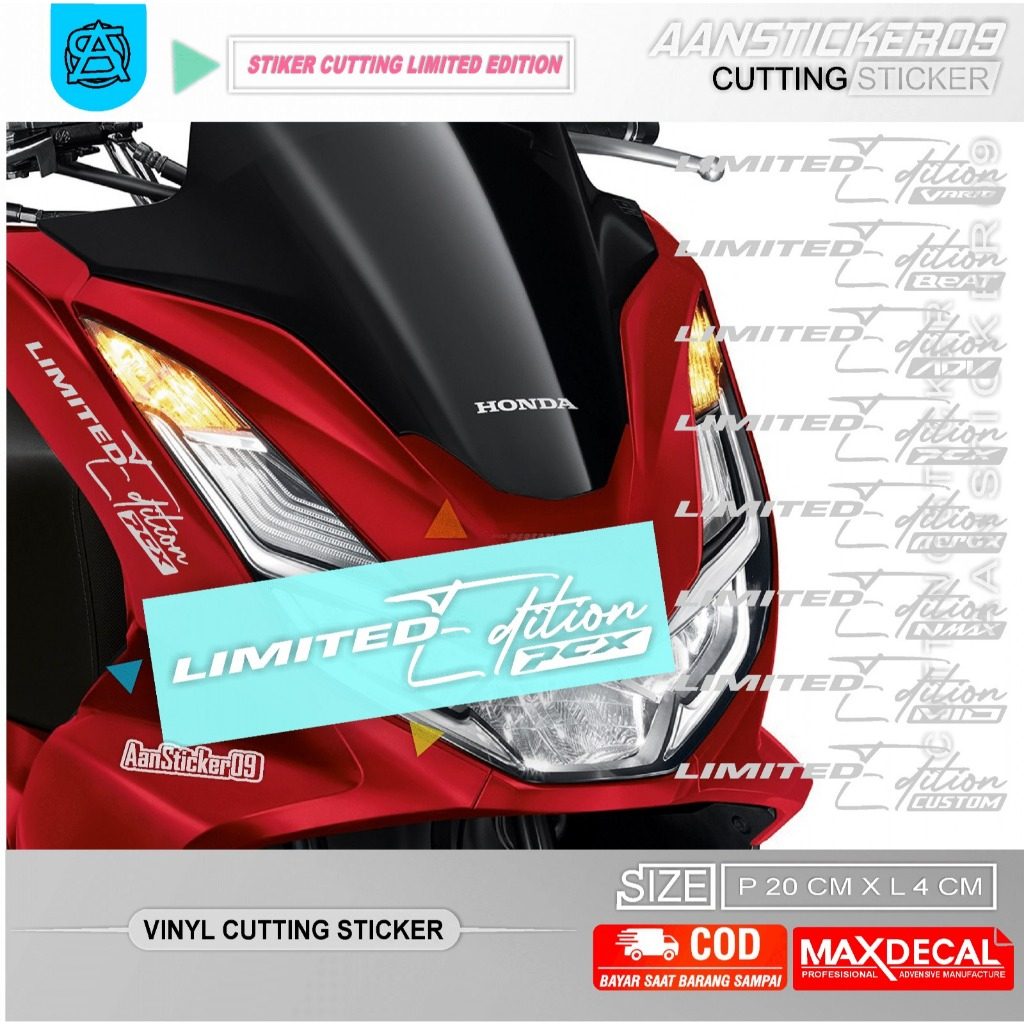 Jual stiker motor - limited edition stiker variasi motor stiker cutting ...