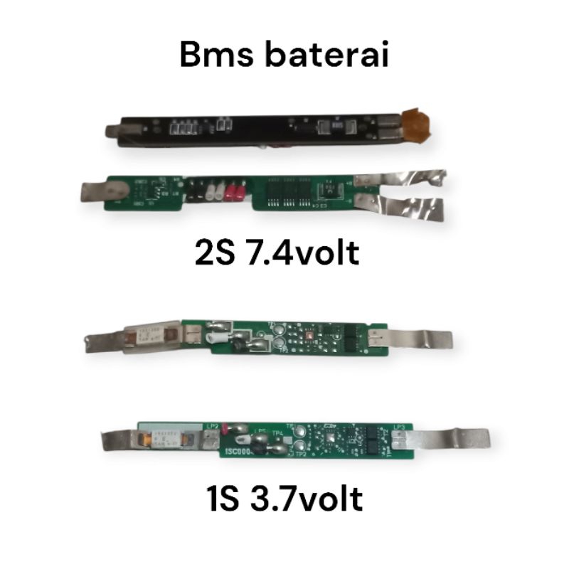 Jual BMS 1S 3.7 volt dan 2S 7.4volt (harga untuk 10pcs dan 5pcs ...