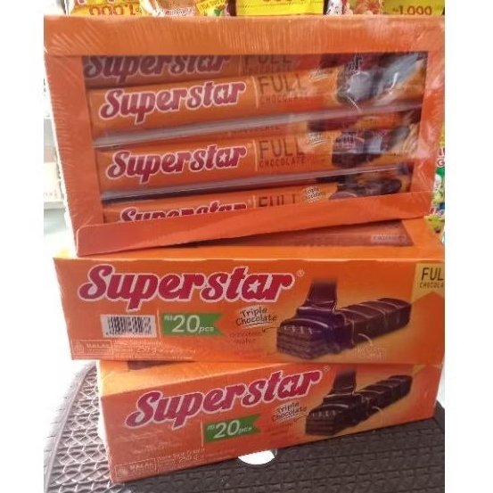 Jual Superstar wafer 1 box isi 20 Pcs | Shopee Indonesia
