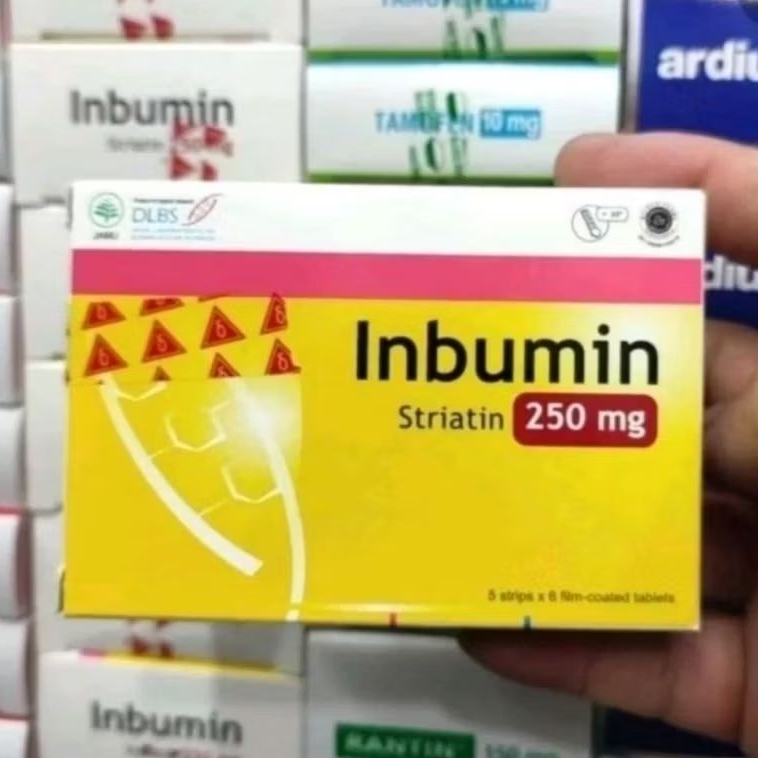 Jual INBUMIN STRIATIN 250 MG BOX ISI 30 TABLET | Shopee Indonesia