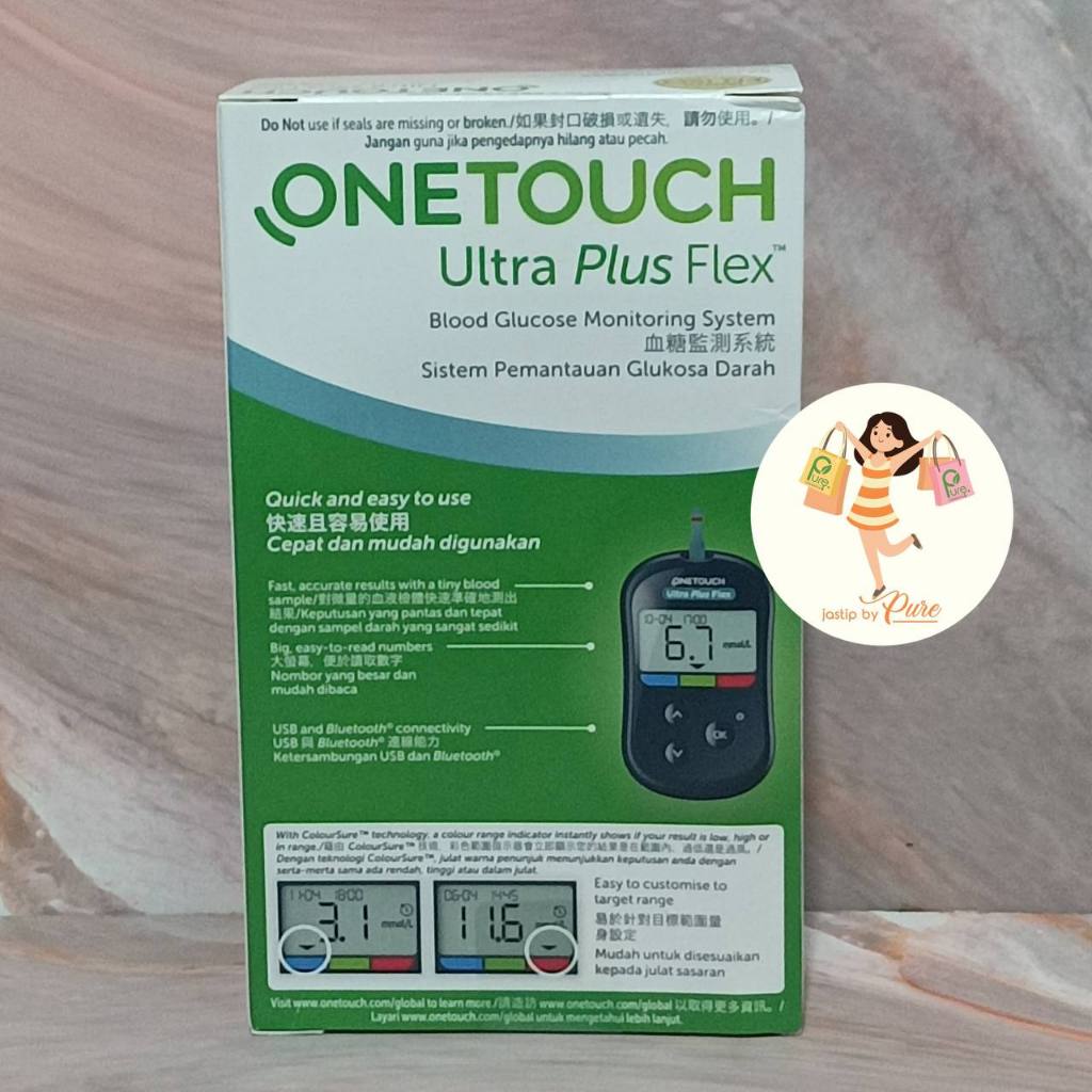 Jual ONE TOUCH ULTRA PLUS FLEX METER | Shopee Indonesia