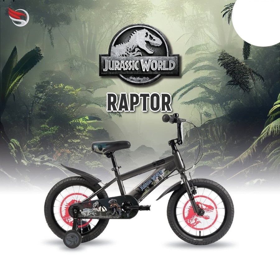 Jual ELEMENT JURASSIC WORLD RAPTOR [12 / 16 / 18 INCH] SEPEDA BMX ANAK ...