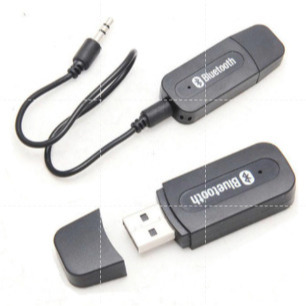 Jual AUDIO BLUETOOTH RECERVER MUSIK USB KABEL AUX JACK UNTUK SPEAKER ...