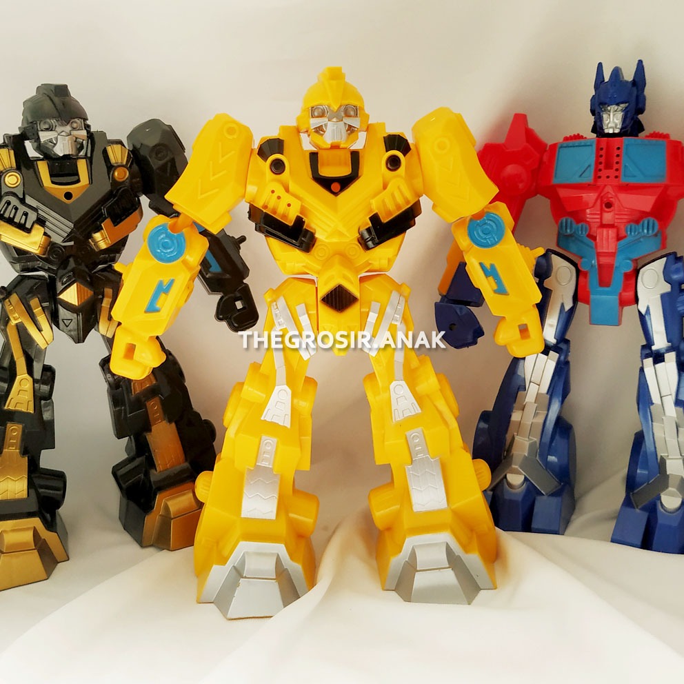 Jual TGA The Mighty Robot Transformers 30cm Bumblebee Optimus Prime | Shopee Indonesia