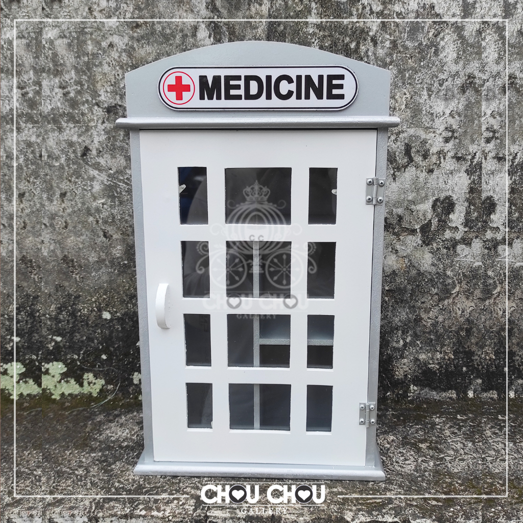 Jual chouchou - Kotak Obat Telephone London Medicine Box Vintage ...