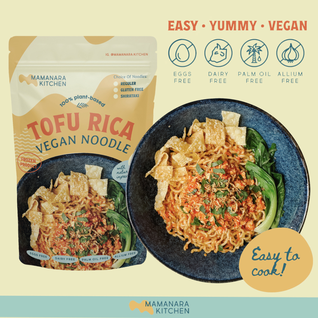 Jual SPICY TOFU VEGAN NOODLE - Ready to Cook | Shopee Indonesia