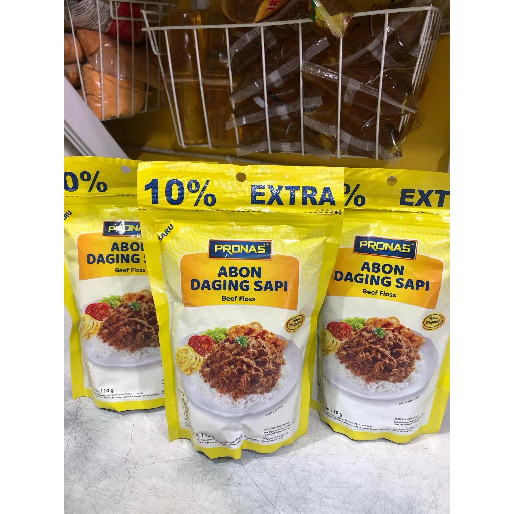 Jual PRONAS ABON DAGING SAPI RASA ORIGINAL 110g | Shopee Indonesia
