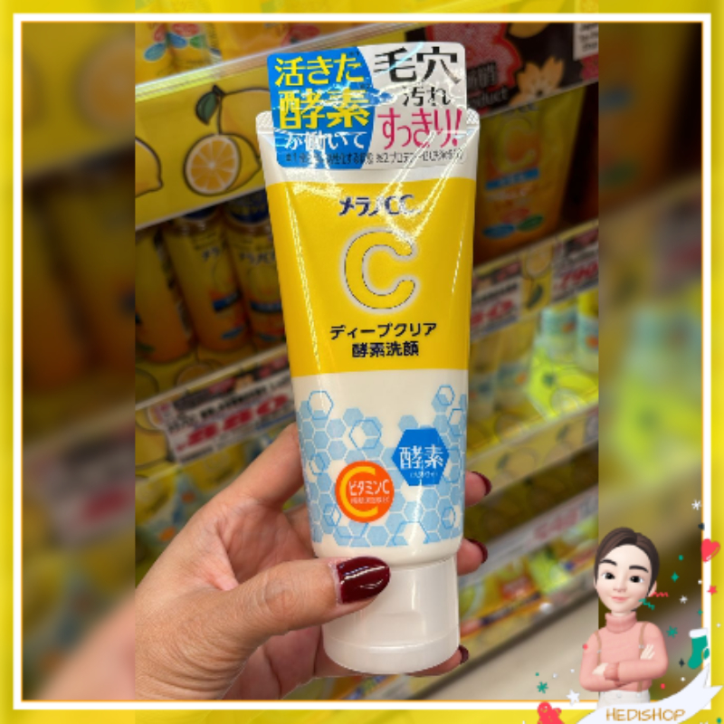 Jual Rohto Melano CC Deep Clear Enzyme Cleanser | Shopee Indonesia