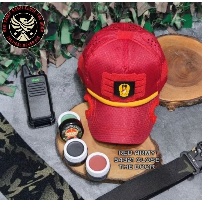 Jual Topi Coak RED OPS PAMA-PAMEN-PATI Ekapaksi TNI AD Baseball Caps ...