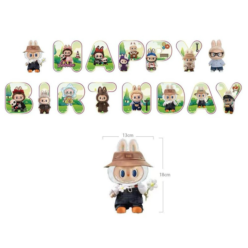 Jual BANNER HAPPY BIRTHDAY LABUBU | Shopee Indonesia