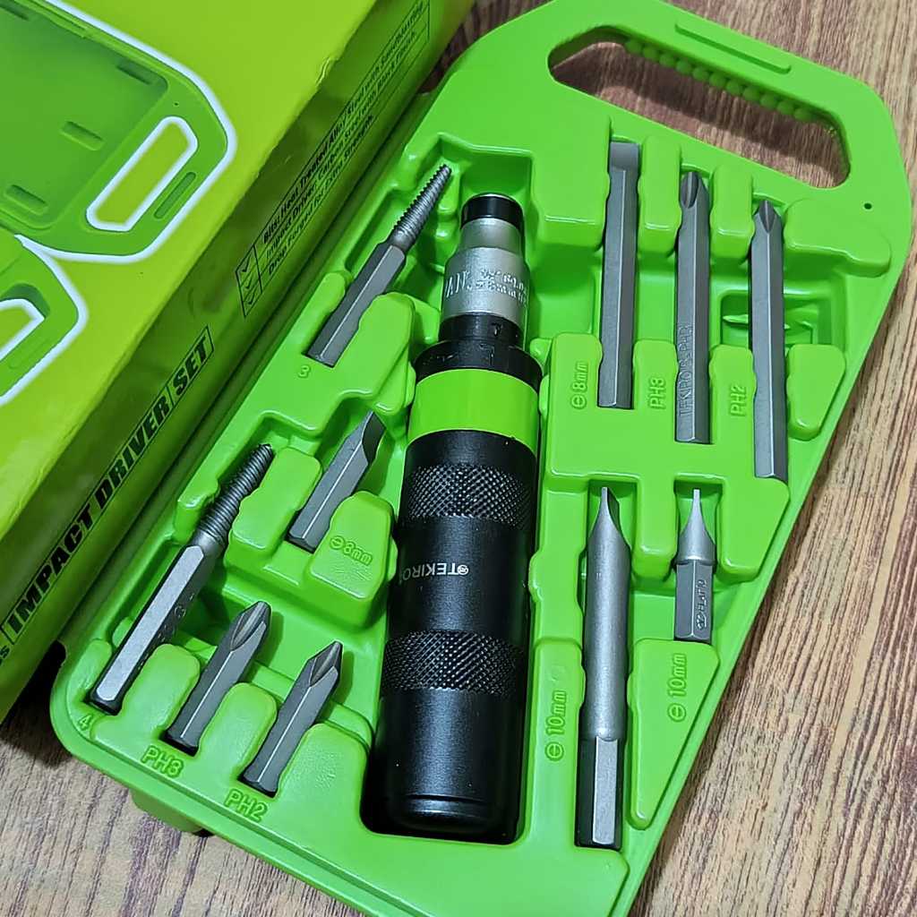 Jual Tekiro Obeng Ketok 11pcs Obeng Getok Tekiro Asli / Tekiro Obeng ...