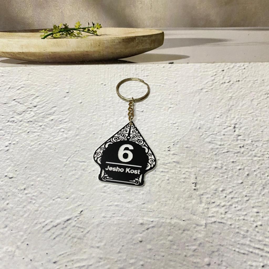 Jual Gantungan Kunci Akrilik Bentuk Wayang Custom Nama | Shopee Indonesia