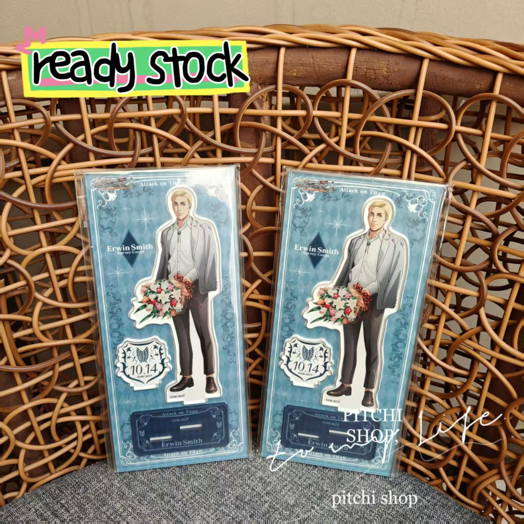 Jual [READY STOCK] Official Attack on Titan Limited Standee Acrylic ...