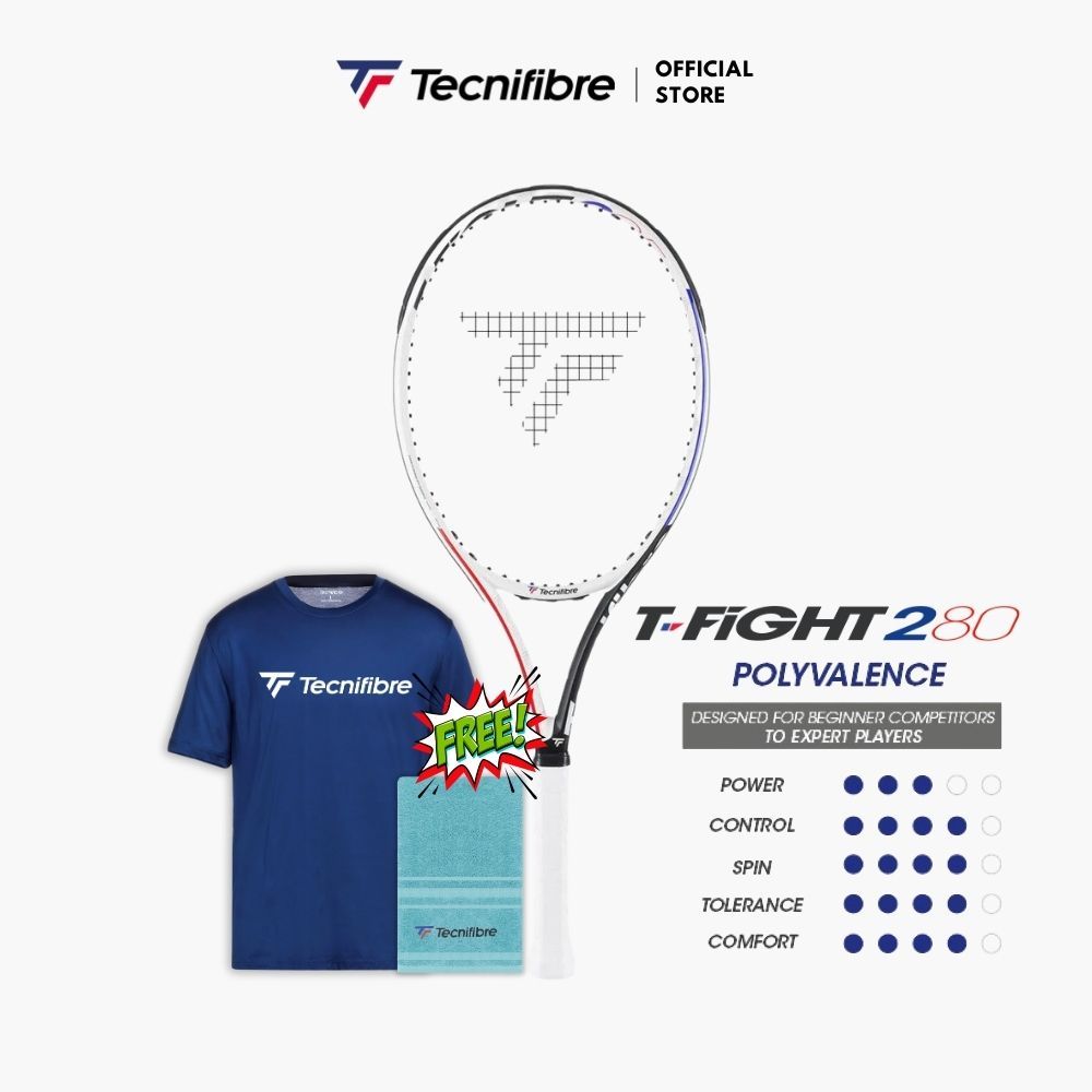 Jual Tecnifibre Tennis Racket TFIGHT 280 RSL | Raket Tenis | Shopee ...