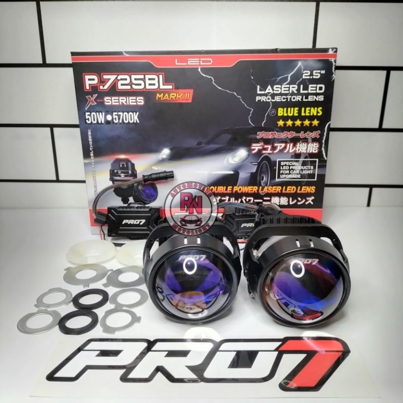 Jual Lampu Headlamp Projector Biled Pro7 P725BL X-Series Mark II 2.5 ...