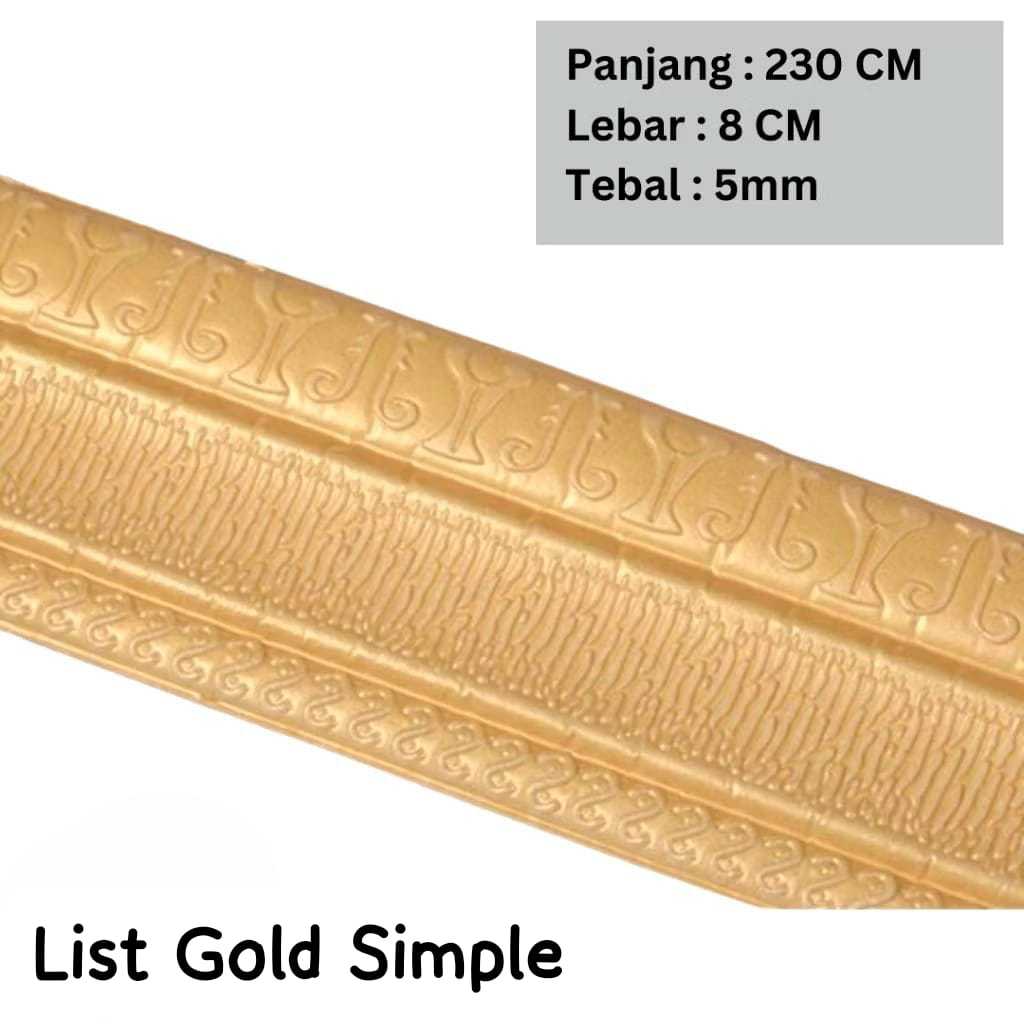 Jual Wall Border List Wallborder Foam 3D Wallpaper List Foam Stiker ...