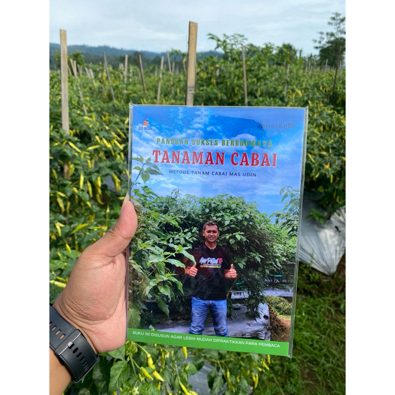 Jual BUKU PANDUAN MENANAM CABAI METODE MAS UDIN | BUKU MAS UDIN ORIGINAL 100% | Shopee Indonesia