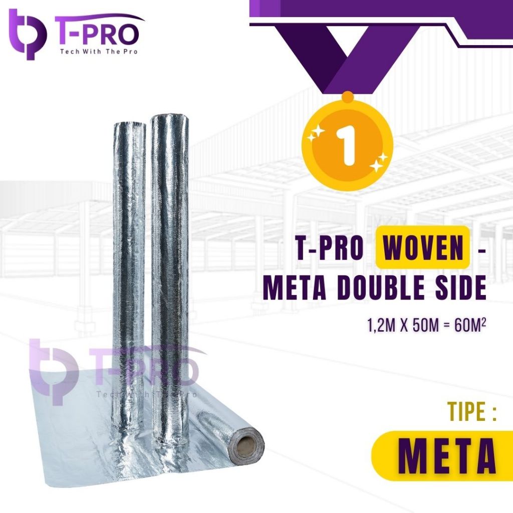 Jual Aluminium Foil Woven / Karung Metalizing - Double Side | T-PRO ...