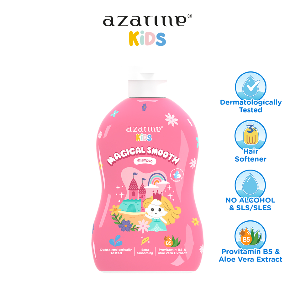 Jual Azarine Kids Magical Smooth Shampoo Anak SLS Free 300ml | Shopee ...