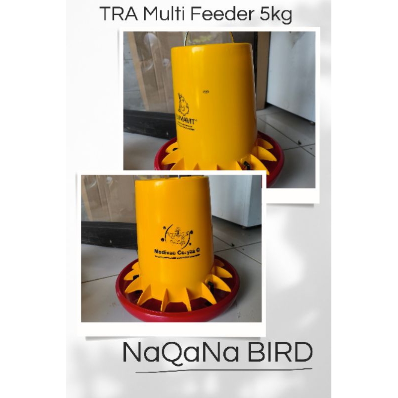 Jual TRA medion Multi Feeder 5kg Tempat makan ayam DOC anti tumpah | Shopee Indonesia
