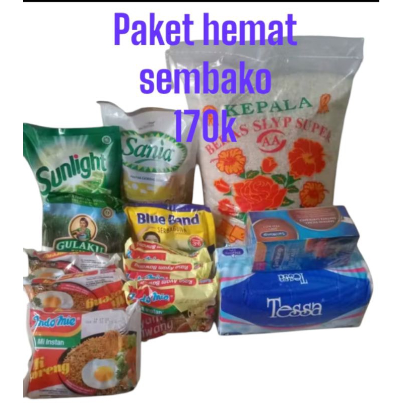Jual Paket sembako hemat | Shopee Indonesia