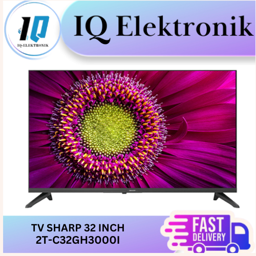 Jual SHARP 2T-C32GH3000I Google TV 32 inch Full HD With HDR Frameless | Shopee Indonesia