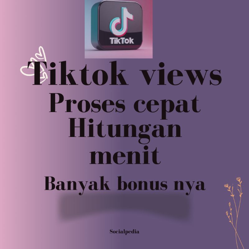 Jual jasa view tik_tok +bonus | Shopee Indonesia