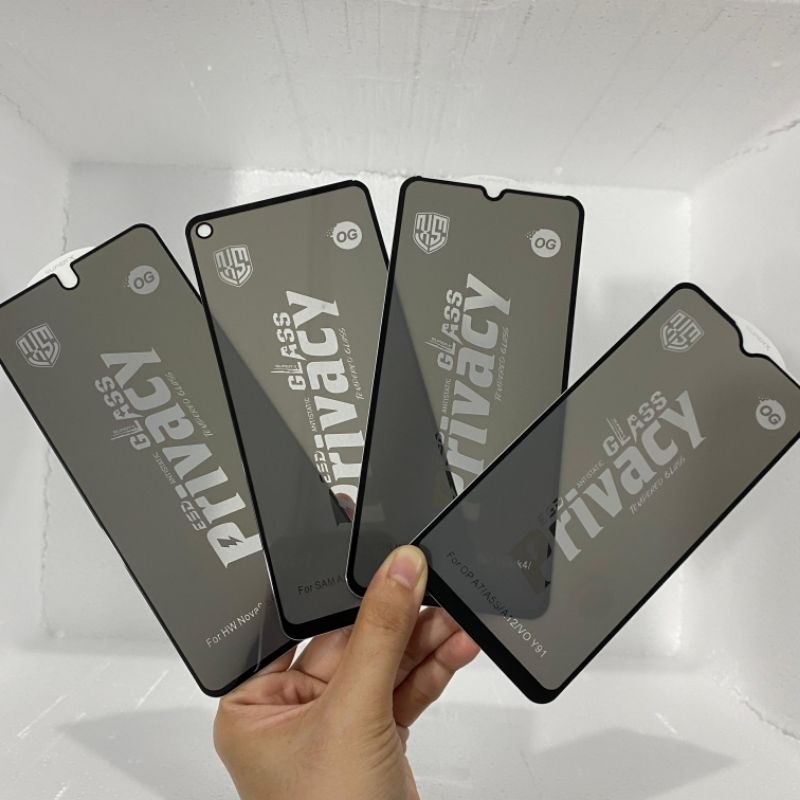 Jual TG TEMPERED GLASS ANTI STATIC PRIVACY OPPO A3X A60 A58 A78 A79 A59 A38 A18 A3S A5S A5 2020 ...