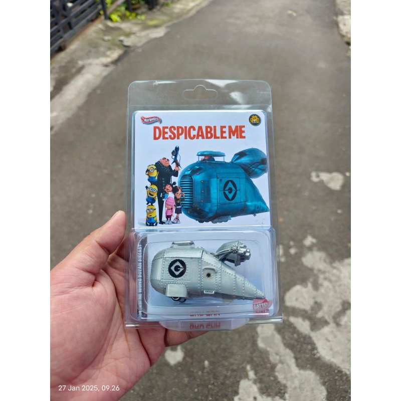 Jual Hot Wheels - Gru Car (Custom Card Despicable Me) | Shopee Indonesia
