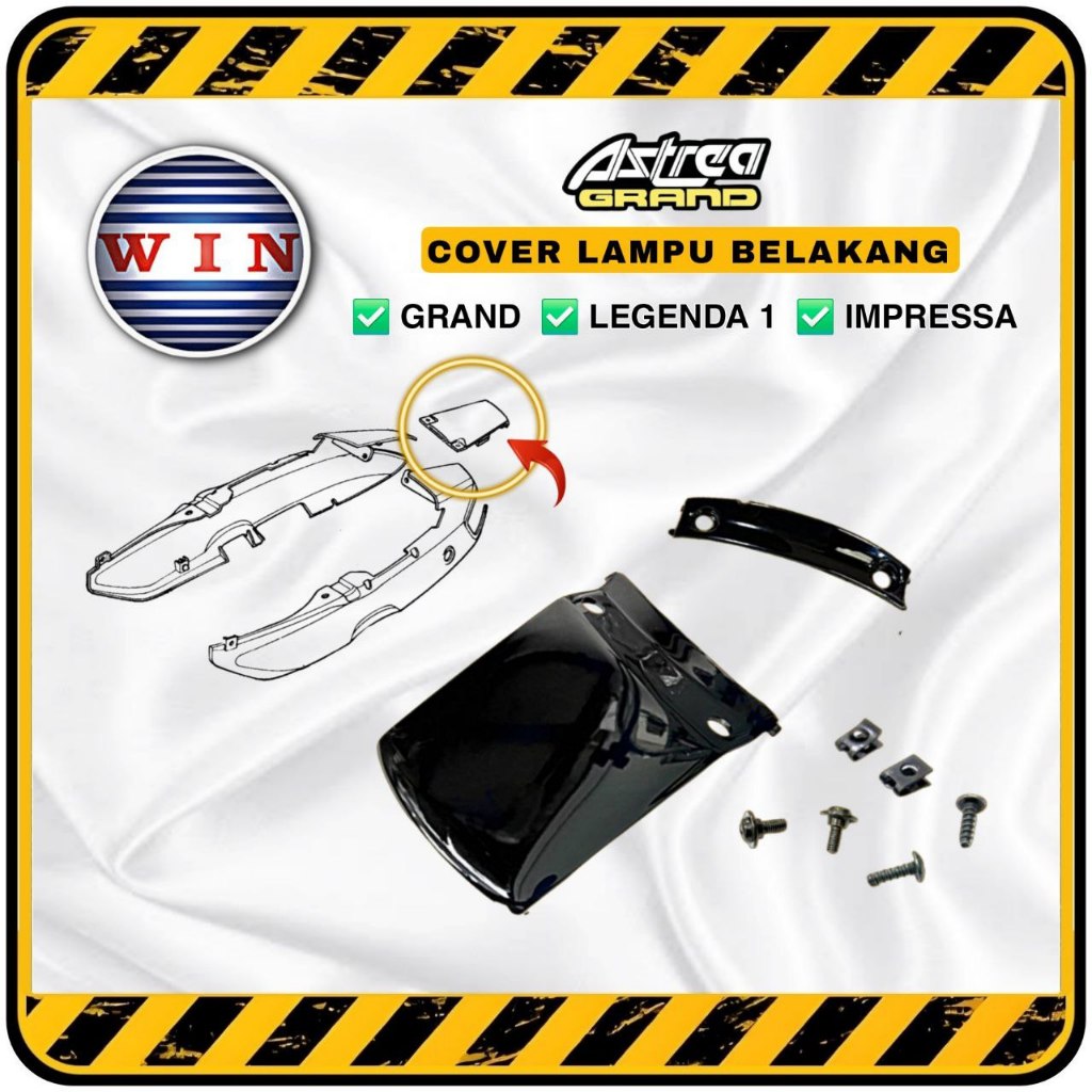 Jual Kepet Topi Cover Body / Tutup Lampu Stop Belakang Honda GRAND ...
