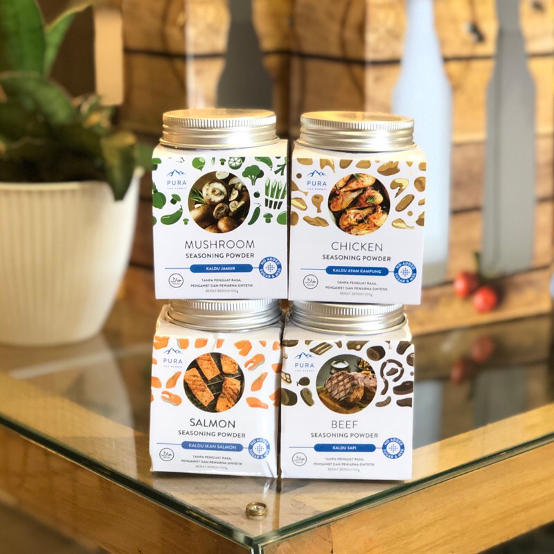 Jual PURA Seasoning Powder 100 GR || Kaldu Asli || Bumbu Kaldu MPASI ...