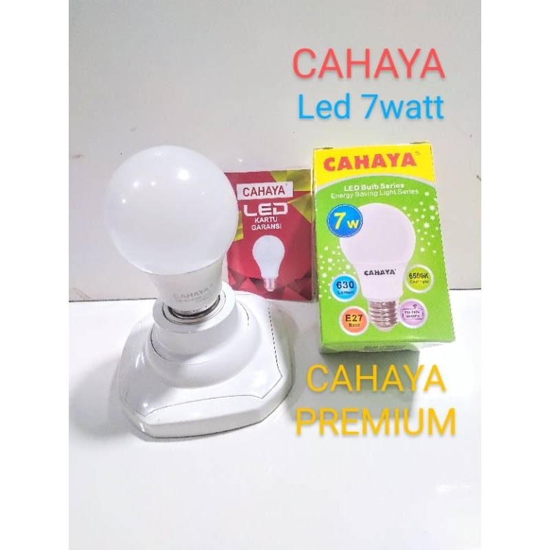 Jual Cahaya led 7watt PUTIH (LM630/50w,dimensi lampu 60x108mm) | Shopee ...