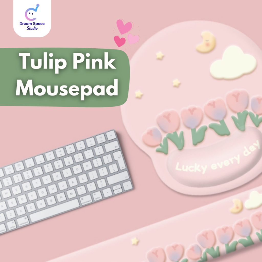 Jual Dreamspace Studio Bantalan Tangan Komputer Tulip girly pink ...