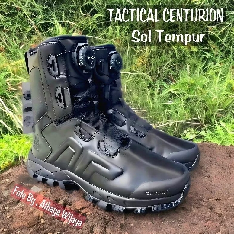 Jual Sepatu PDL Tali Putar Tactical Century Centurion Sol Tempur ...