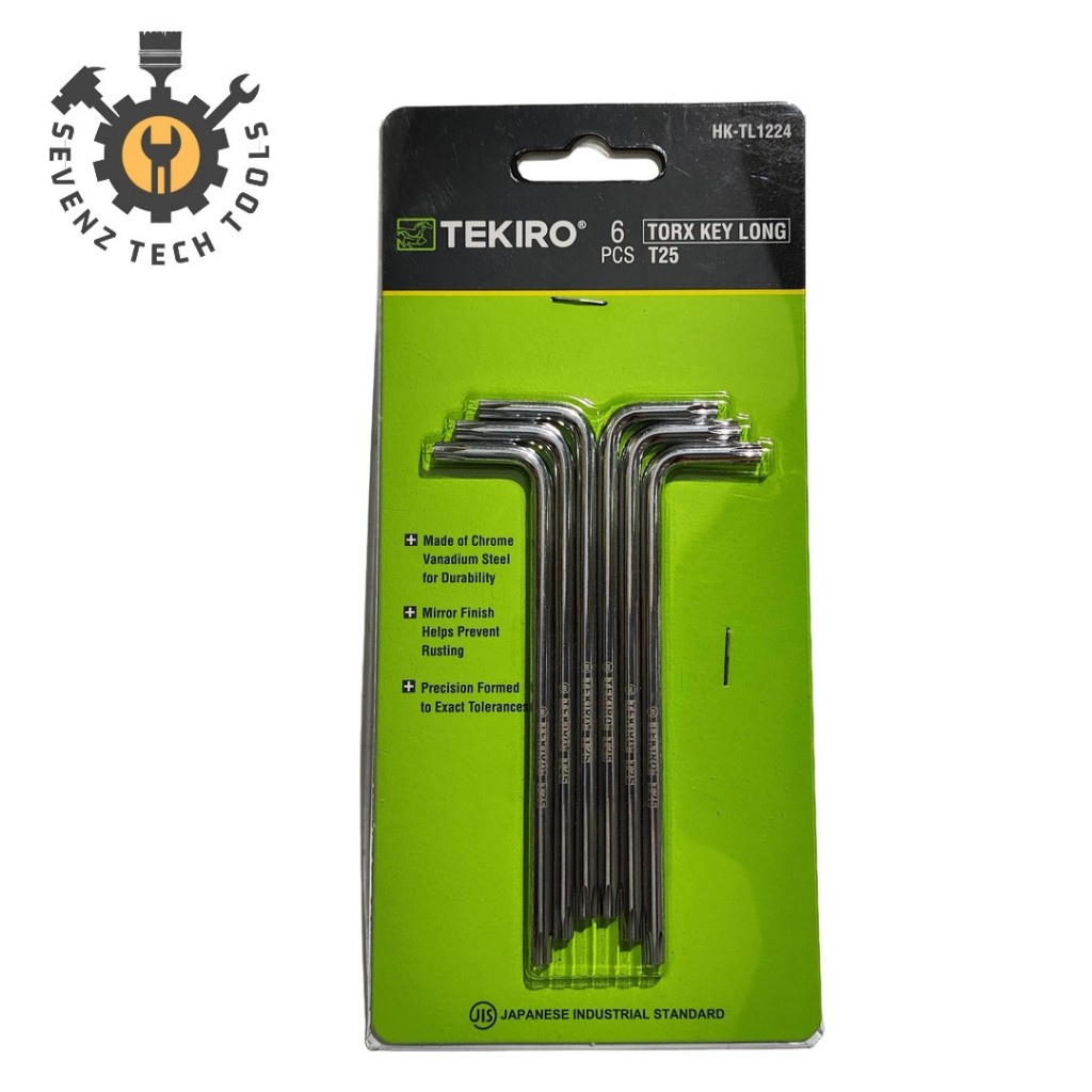 Jual TEKIRO KUNCI L BINTANG T25 PANJANG LONG TORX KEY TEKIRO T25 PER PCS | Shopee Indonesia