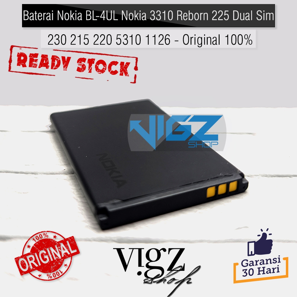 Jual Baterai Nokia 3310 2017 Nokia 3310 4G 2018 225 Dual Sim 230 215 220 5310 1126 BL-4UL ...
