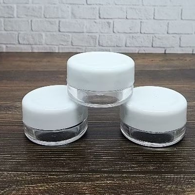 Jual Pot cream 5gr putih natural / 5 gr putih transfaran / 5gram ...