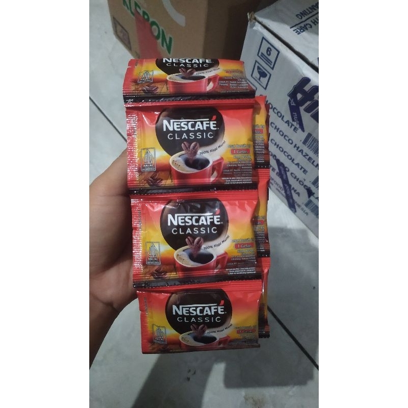 Jual Nescafe Classic 2 gr Rentengan isi 10 Sachet | Shopee Indonesia